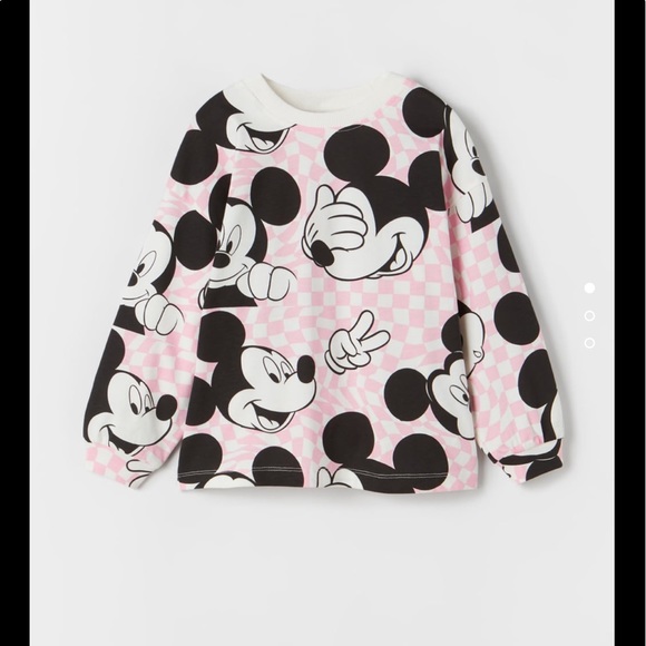 Zara | Shirts & Tops | Zara Mickey Mouse Shirt | Poshmark
